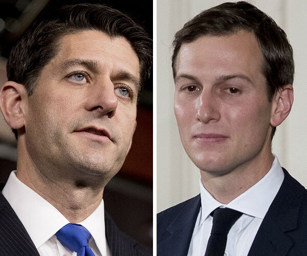 Politico: Paul Ryan, Jared Kushner Dined Together | Newsmax.com