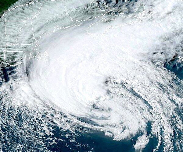 Post-Tropical Cyclone Lee Impacts New England States | Newsmax.com