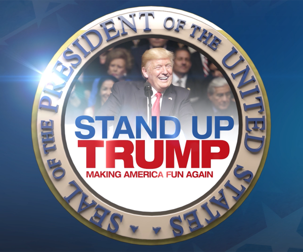 Meet America's Punchline Prez as Newsmax TV Presents 'Stand Up Trump ...