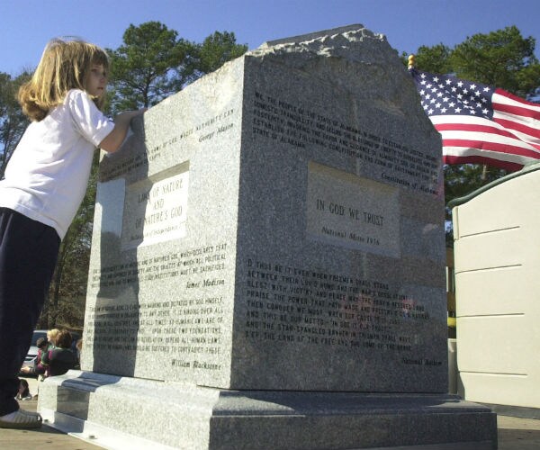 Roy Moore Bringing Ten Commandments Monument Back to Alabama | Newsmax.com