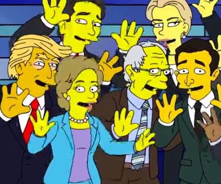 'Simpsons' Takes on 2016 Presidential Race | Newsmax.com