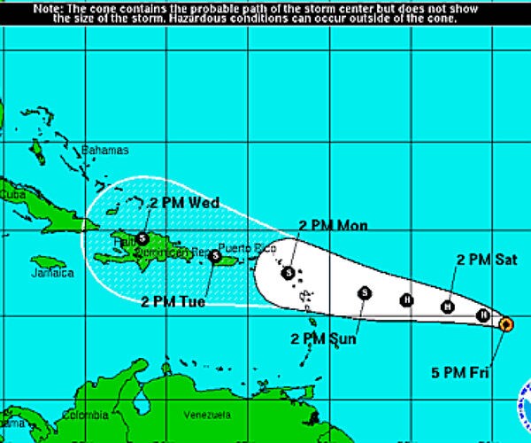 Hurricane Danny Strengthens to Category 3 | Newsmax.com