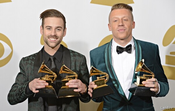 Macklemore & Ryan Lewis Win Best New Artist Grammy | Newsmax.com