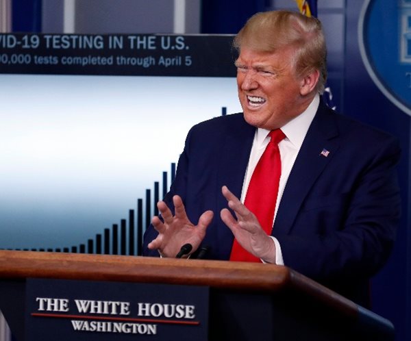 Trump Slams Watchdog Report on Hospitals Engulfed by Virus, Alleging ...