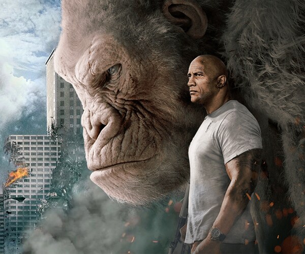 Weekend Rampage by 'The Rock' Rakes In $148M at Box Office | Newsmax.com