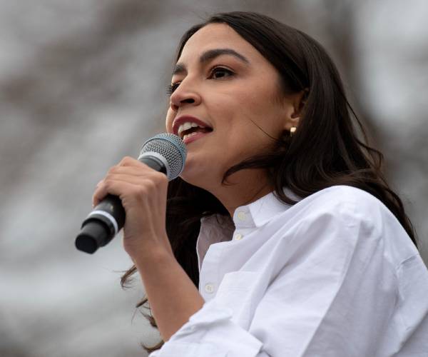 AOC Positions Herself as Party Leader | Newsmax.com