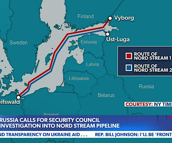 Ukraine Denies Involvement in Nord Stream Explosions, Blames Russia ...