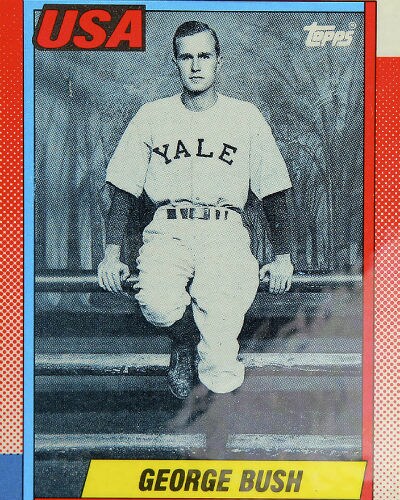 Two Versions of Valuable George H.W. Bush Baseball Cards Confirmed ...