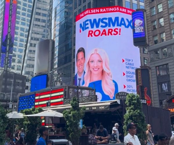 Newsmax in Times Square! | Newsmax.com