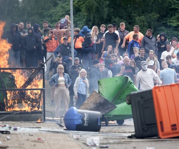 UK Expands Jail Capacity for Anti-Muslim Rioters | Newsmax.com