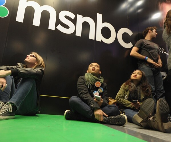 MSNBC Drops 'Lean Forward' from Graphics | Newsmax.com