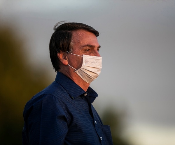 Brazil's Bolsonaro Calls Surging Amazon Fires a 'Lie' | Newsmax.com