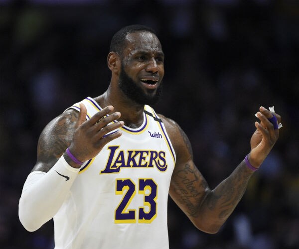 LeBron James Slammed For Comparing Disney Bubble To Prison | Newsmax.com