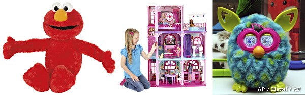 Target's Top Toys: Big Hugs Elmo, Barbie's Dream House, Furby | Newsmax.com