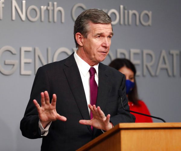 North Carolina Gov. Roy Cooper Wins Reelection | Newsmax.com