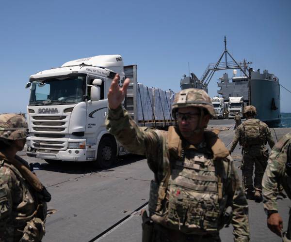 DoD, USAID Inspectors General Launch Review of Gaza Aid Pier | Newsmax.com