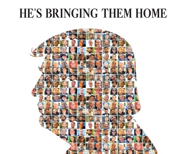 Jerusalem Post Honors Trump With Striking Front Page: 'He's Bringing Them Home' | Newsmax.com