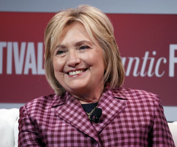 Hillary Clinton Laughs at Kavanaugh 'Revenge' Claim | Newsmax.com