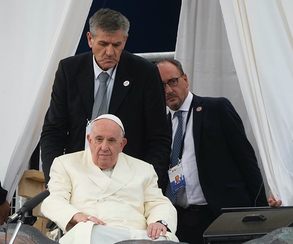 Pope Promotes Vatican Nurse Credited with Saving His Life | Newsmax.com