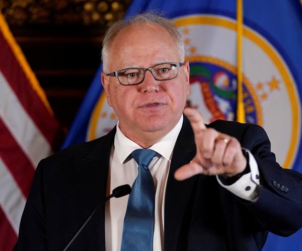 Gov. Walz Won't Run for Open Minn. Senate Seat | Newsmax.com