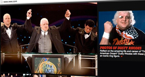 Legendary Pro Wrestler Dusty Rhodes Dies at 69 | Newsmax.com