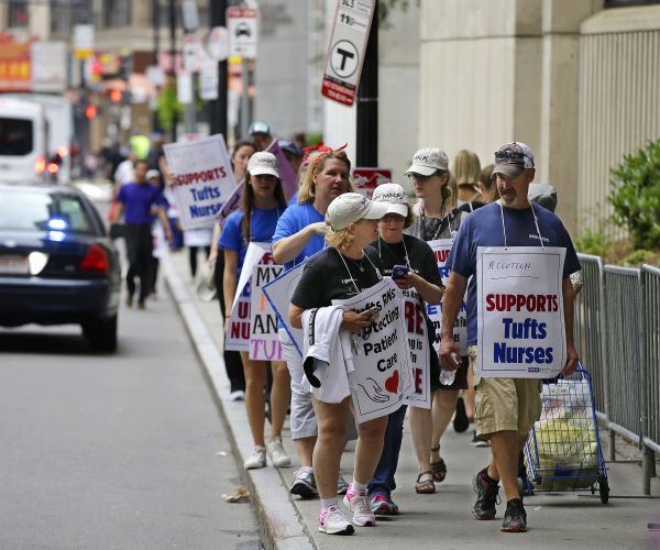 Boston Nurse Strike Begins; 1,200 Hospital Caregivers Involved ...
