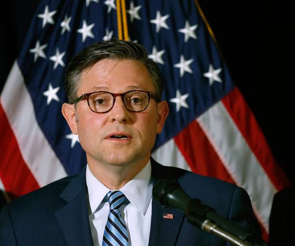 Speaker Johnson Pressures Bondi Over Epstein Remarks | Newsmax.com