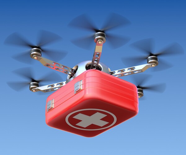 Blood-Product Drone Deliveries to Disaster Sites Proven Safe | Newsmax.com