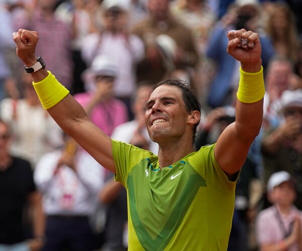 Champ at 19, Champ at 36: Nadal Earns 14th French Open Title | Newsmax.com