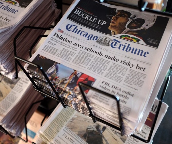Computer Virus Hits Tribune Publishing, Los Angeles Times | Newsmax.com