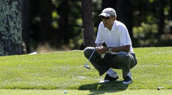NYT's Maureen Dowd Rips Obama for Golfing Amid Crises | Newsmax.com