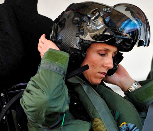 F-35: Female Pilot Lt. Col. Christine Mau Is 1st Woman to Fly New Jet ...