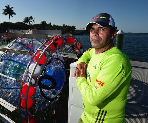 Florida Man Riding Human-sized Hamster Wheel in Atlantic Ocean Faces ...