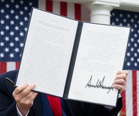 Rasmussen Poll: Trump's Approval Rating Takes a Dip | Newsmax.com