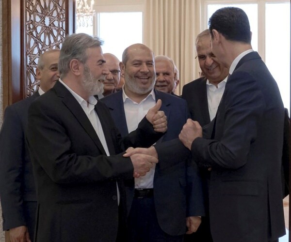 Hamas Delegation Meets Syrian President in Damascus | Newsmax.com
