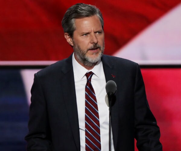 Jerry Falwell Jr: Rosenstein, Wray Should 'Rot' in Jail | Newsmax.com