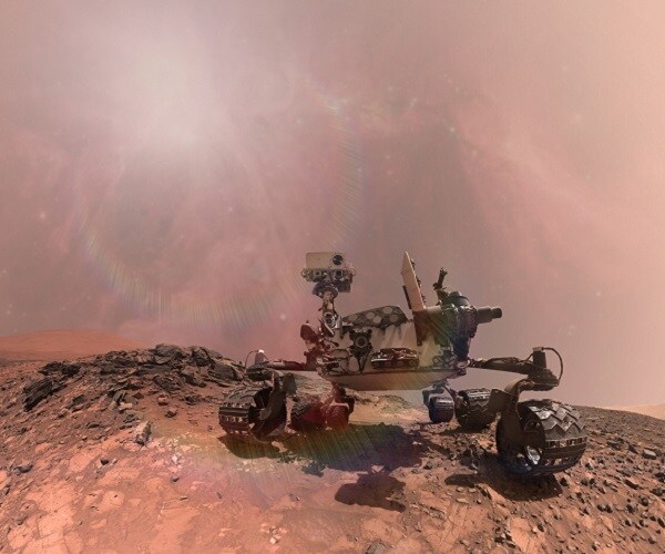 Silent Mars Rover Spotted From Above | Newsmax.com