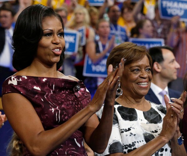 Michelle Obama's Mom Birthday Tribute Calls Her a 'Rock' | Newsmax.com