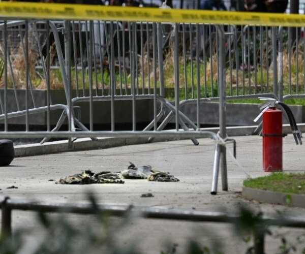 Fla. Man ID'd as Person Set Ablaze Outside Trump Court | Newsmax.com