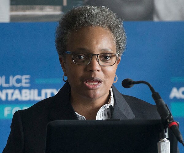 Lori Lightfoot Elected Chicago's 1st Black, Female Mayor | Newsmax.com