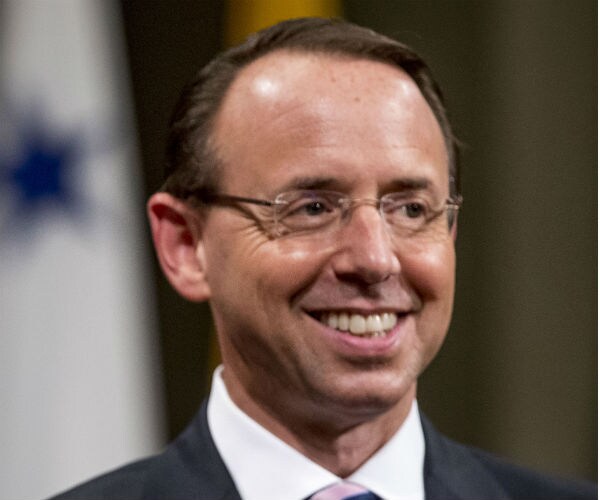 Rod Rosenstein Attacks Comey, Defends Mueller Probe in Speech | Newsmax.com