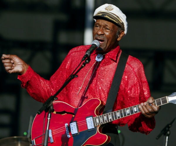 Music Legend Chuck Berry Remembered in Rock 'n' Roll Style | Newsmax.com