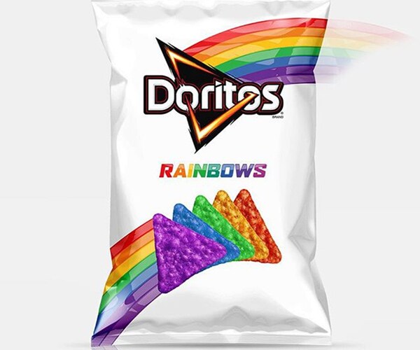 Doritos Launches Rainbow-Colored Chips to Raise Money for the It Gets ...