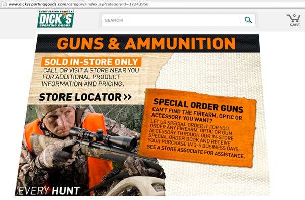 Dick's Sporting Goods Guns: Controversy Following Firearms Policy ...