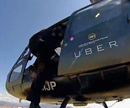 Uber to Resume Chopper Flights Despite Sheriff's Order | Newsmax.com