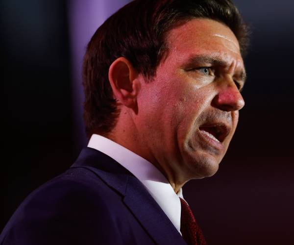 DeSantis Campaign: Trump 'Compromising' With Dems on Abortion | Newsmax.com