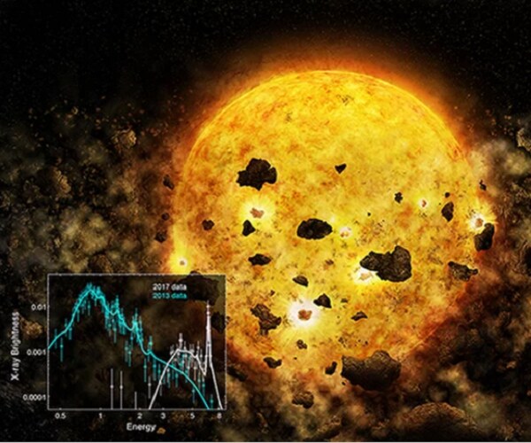 Astronomers Watch a Star Eat a Planet | Newsmax.com