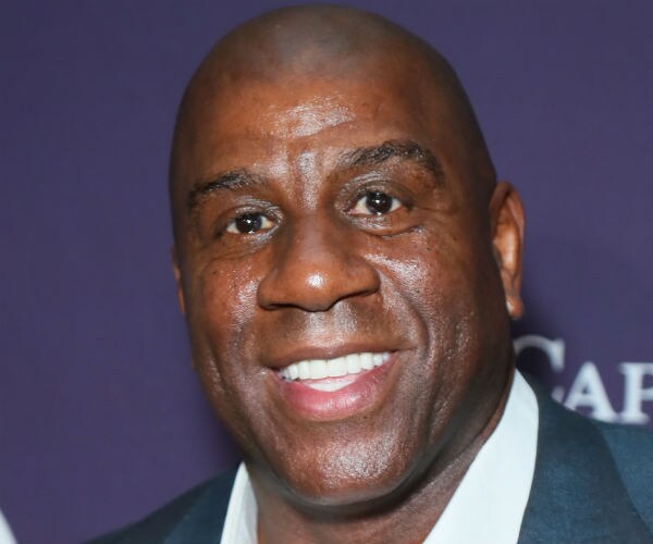 Magic Johnson Steps Down as Lakers President | Newsmax.com