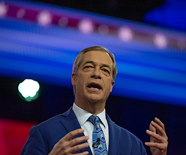 Nigel Farage: 'Western Civilization' in Court Today | Newsmax.com