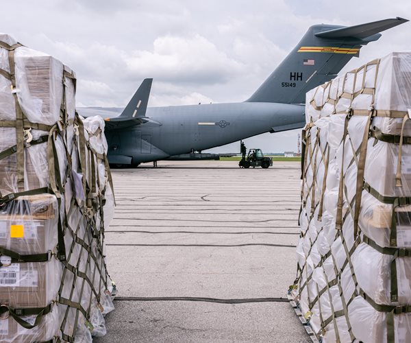 Operation Fly Formula Makes First Drop to Help Ease Shortage | Newsmax.com